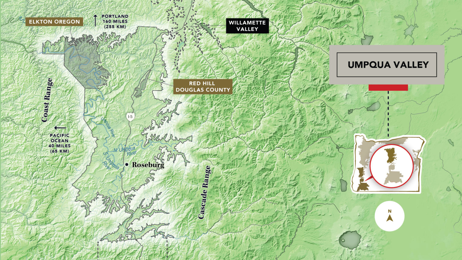 Umpqua Valley AVA Wine Region | Oregon Wine